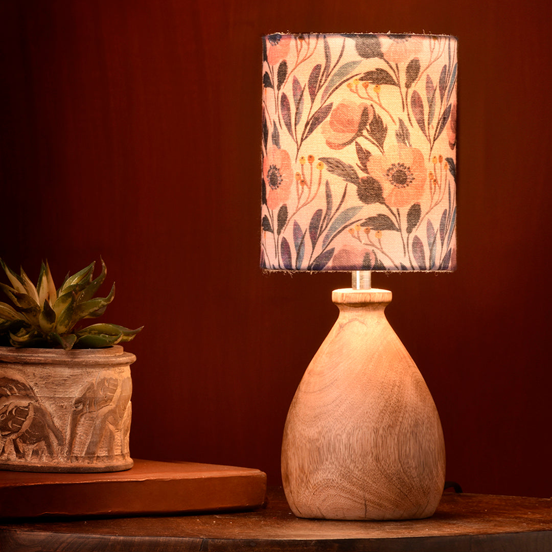 Buy Rustic Wooden Table Lamps - Warm Ambience | Green Girgit